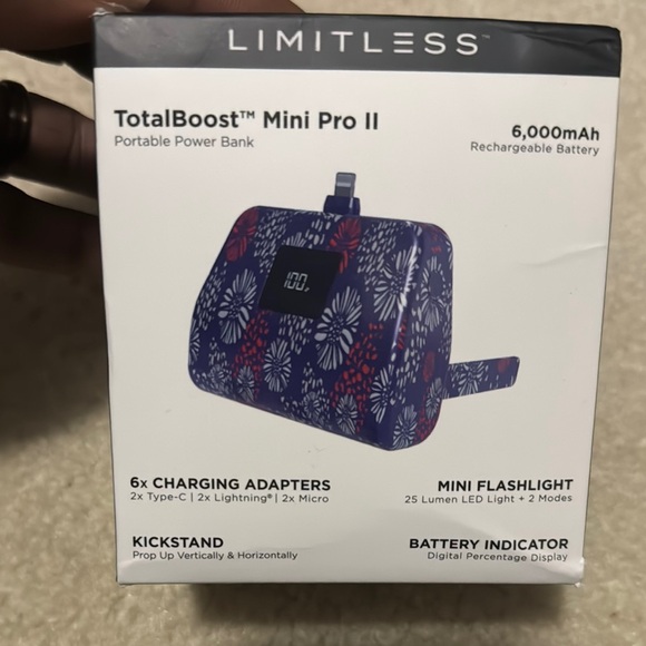 Cell Phones & Accessories | Totalboost Mini Pro Ii Portable Power Bank ...